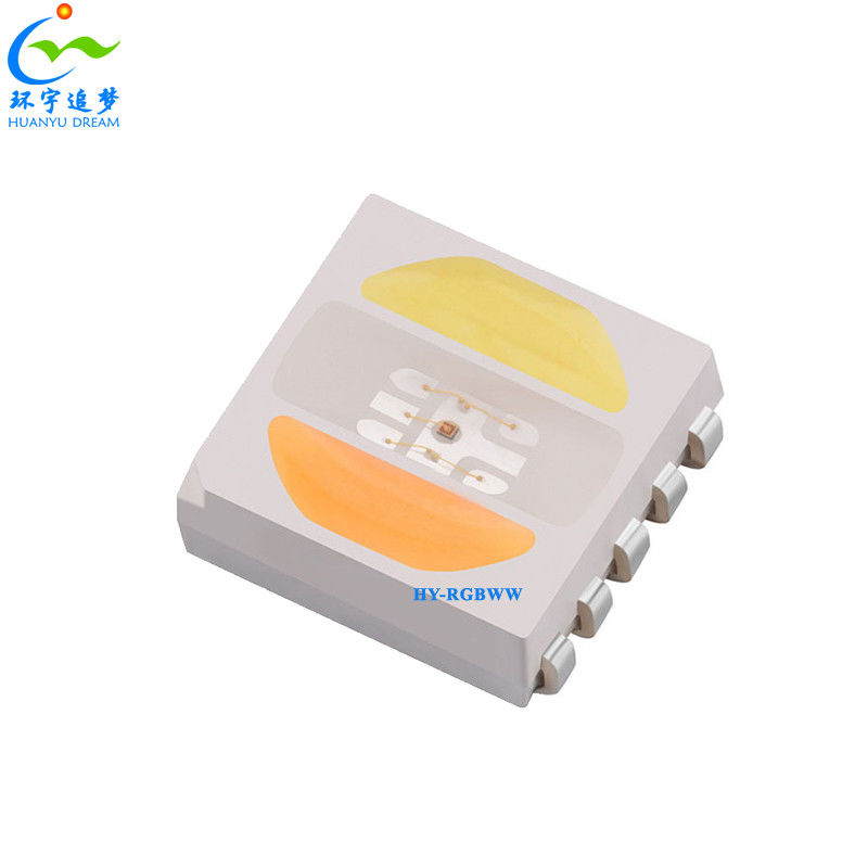 5 In 1 Multi Color SMD LED RGBWW RGBCW 5050 For Commercial Lighting