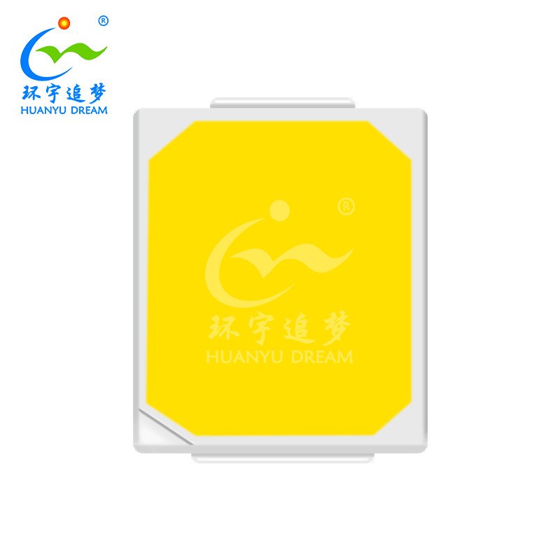 Compact 2835 SMD LED Chip 1W 3V 6V 6500K High Output Lumens
