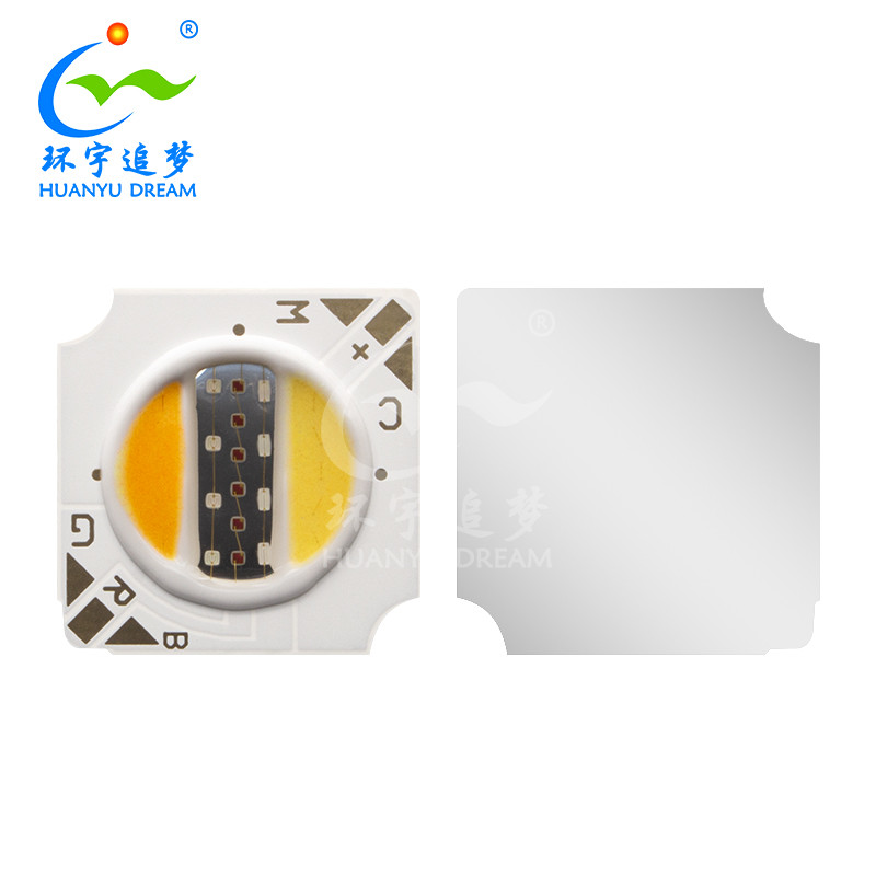 Full Color 12V 10W LED Chip 1313 5 IN 1 RGBCW COB LED Chip