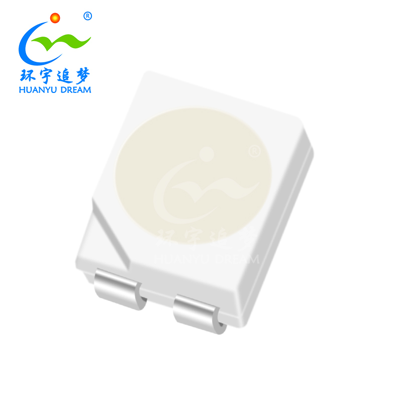3528 RGB SMD LED Chip 0.06W High Brightness 120° Viewing Angle